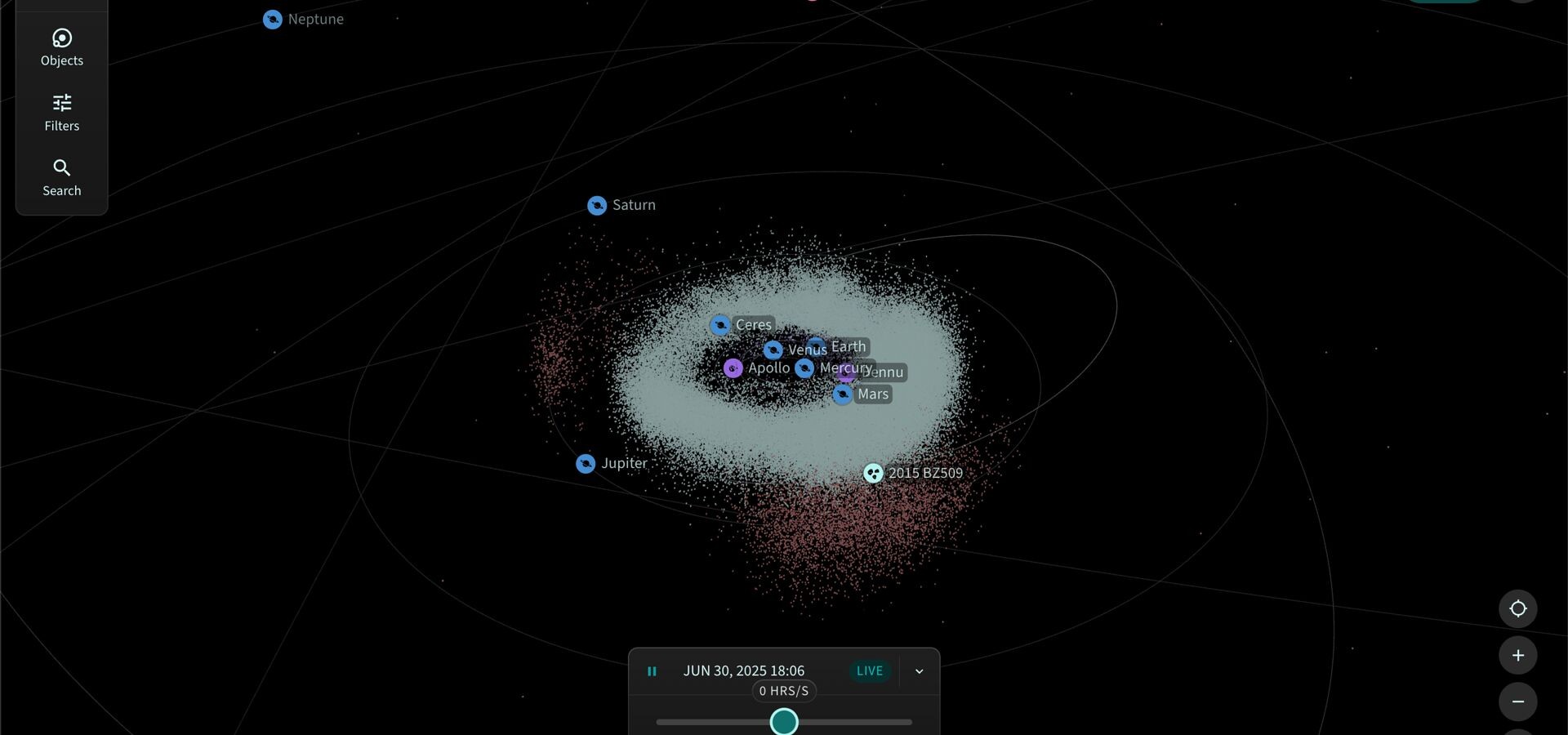 NSF–DOE Vera C. Rubin Observatory Launches Orbitviewer App | Rubin Observatory