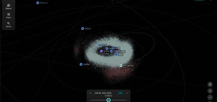 NSF–DOE Vera C. Rubin Observatory Launches Orbitviewer App | Rubin Observatory